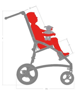 Büyük Çocuk Puseti R82 Cricket - Engelli Çocuk Ürünleri | Teksan İnovatif